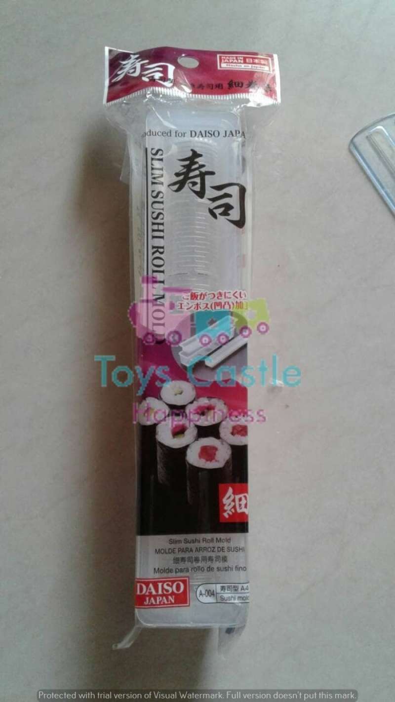 Jual Daiso Cetakan Sushi Kecil, Diameter 2cm, Slim Sushi Mold Roll, Tipis Di Seller Shin Store ...