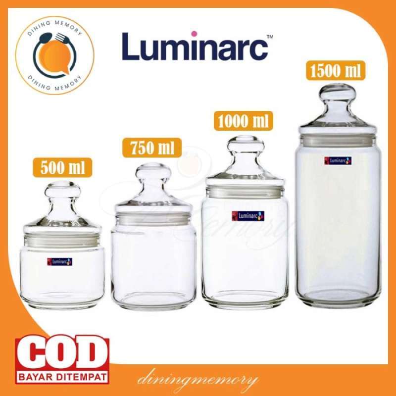 Jual Luminarc Toples Kaca Polos Club Jar Per Pcs Di Seller Hachi ...