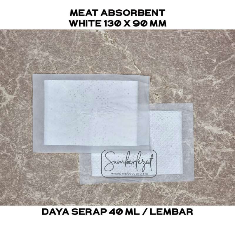 Jual 500 Pcs - Tisu Meat Fish Fruit Vegetable Absorbent Pad Daging ...