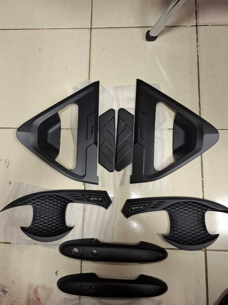Jual Paket Cover Handle Dan Outer Handle Honda Wrv 2022 Carbon + Hitam ...