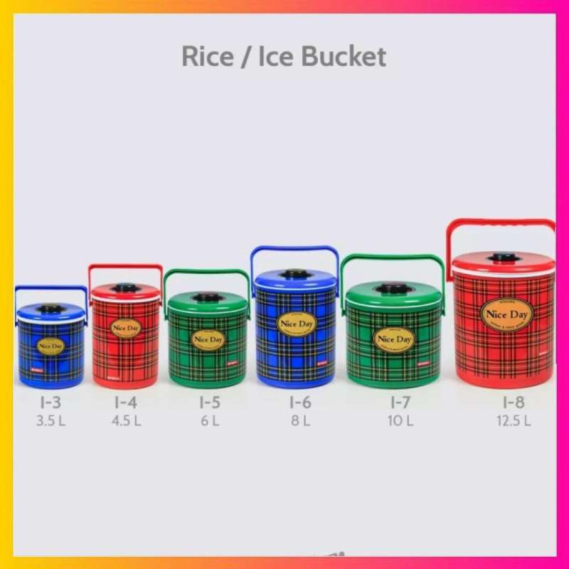 Jual [ Lion Star ] Rice Bucket / Thermos Nasi / Termos Nasi / Termos Es ...