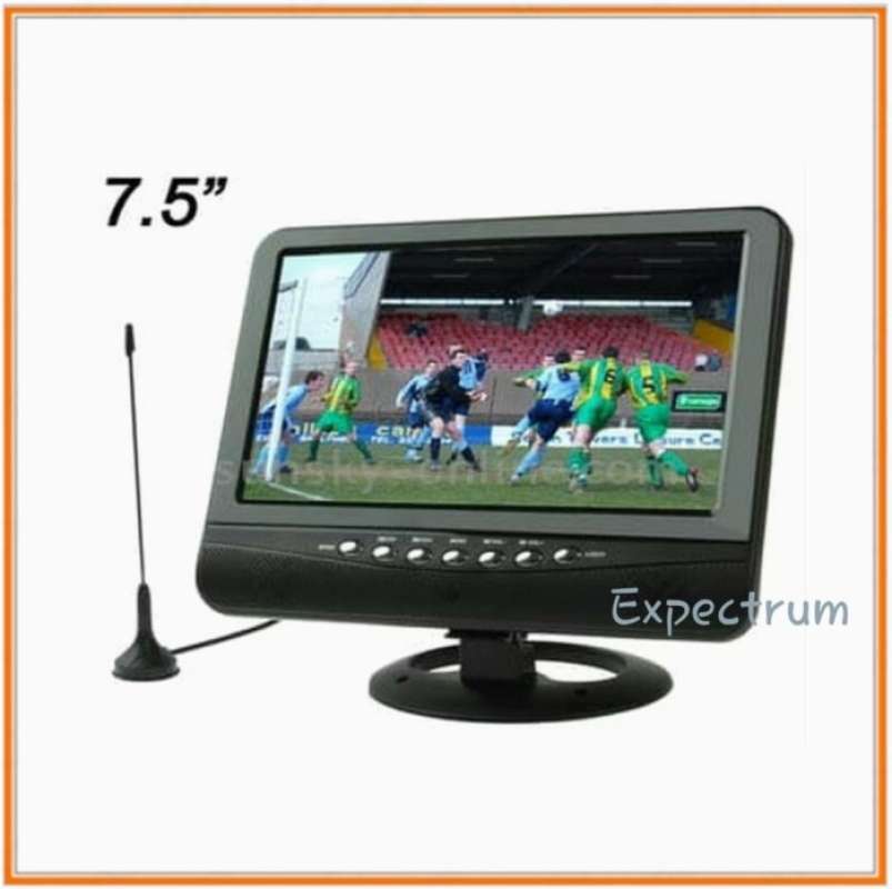 Promo Tft Lcd Color Analog Tv 7.5 Inch With Wide View Angle - Portable ...