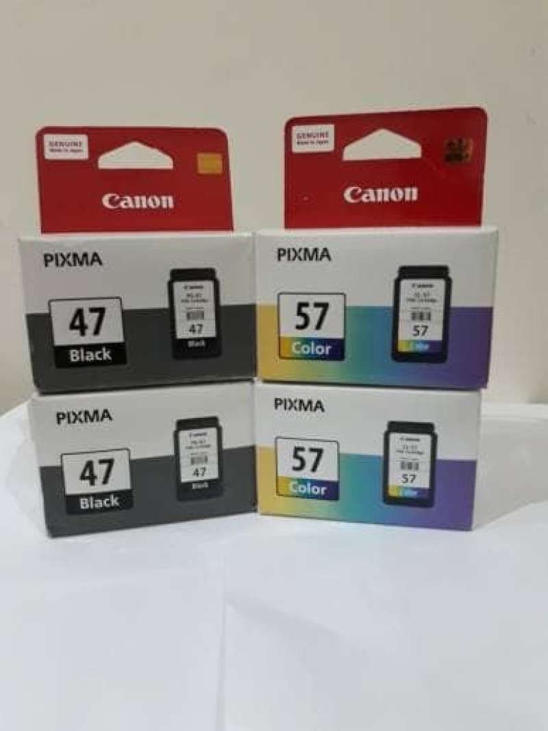 Promo Canon Pg-47 Black + Cl-57 Color Original Paketan Diskon 33% Di ...