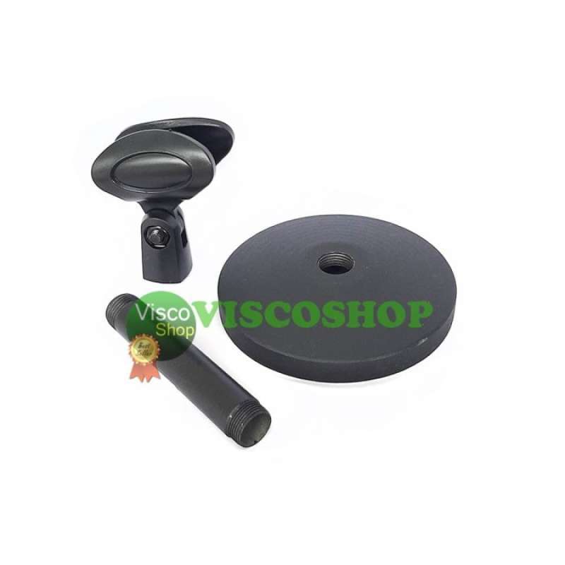Promo Stand Microphone V Series Tiang Lurus 10 Cm Stand Mic Meja Dan ...