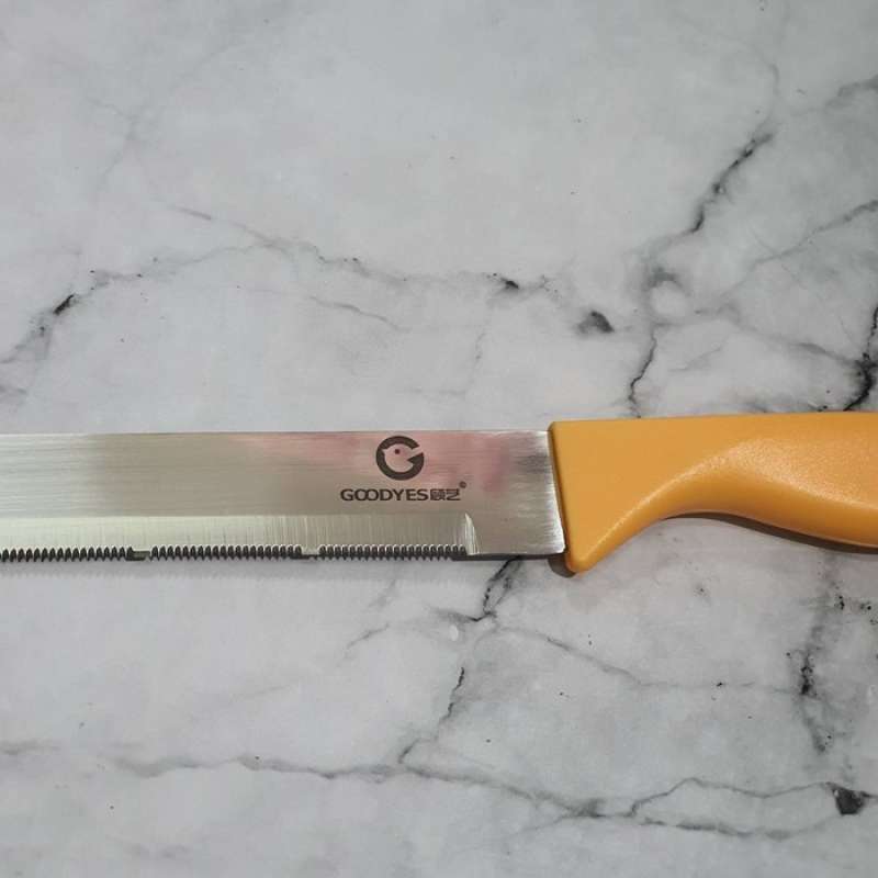 Jual Goodyes Stainless Bread Knife 10inch/ Pisau Potong Roti Gagang ...