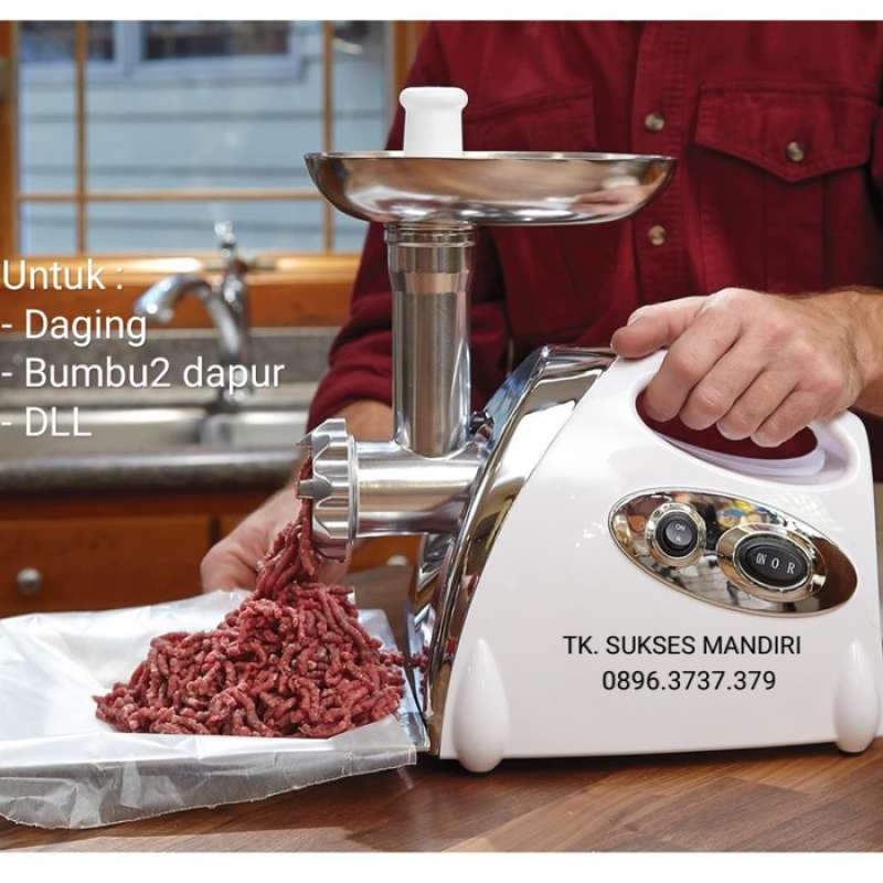 Jual Alat Gilingan Daging Listrik Kacang Cabe Bumbu Dapur Meat Grinder ...