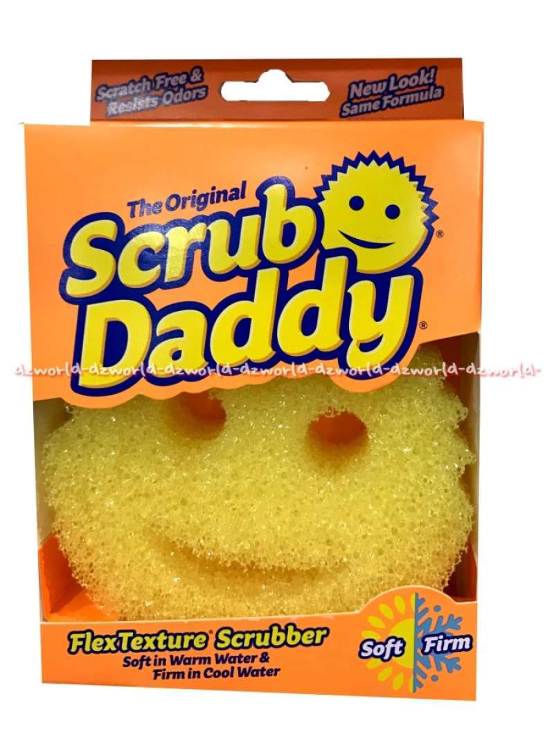 Jual Scrub Daddy Original Sponge Spon Pembersih Serbaguna Desain Smile ...