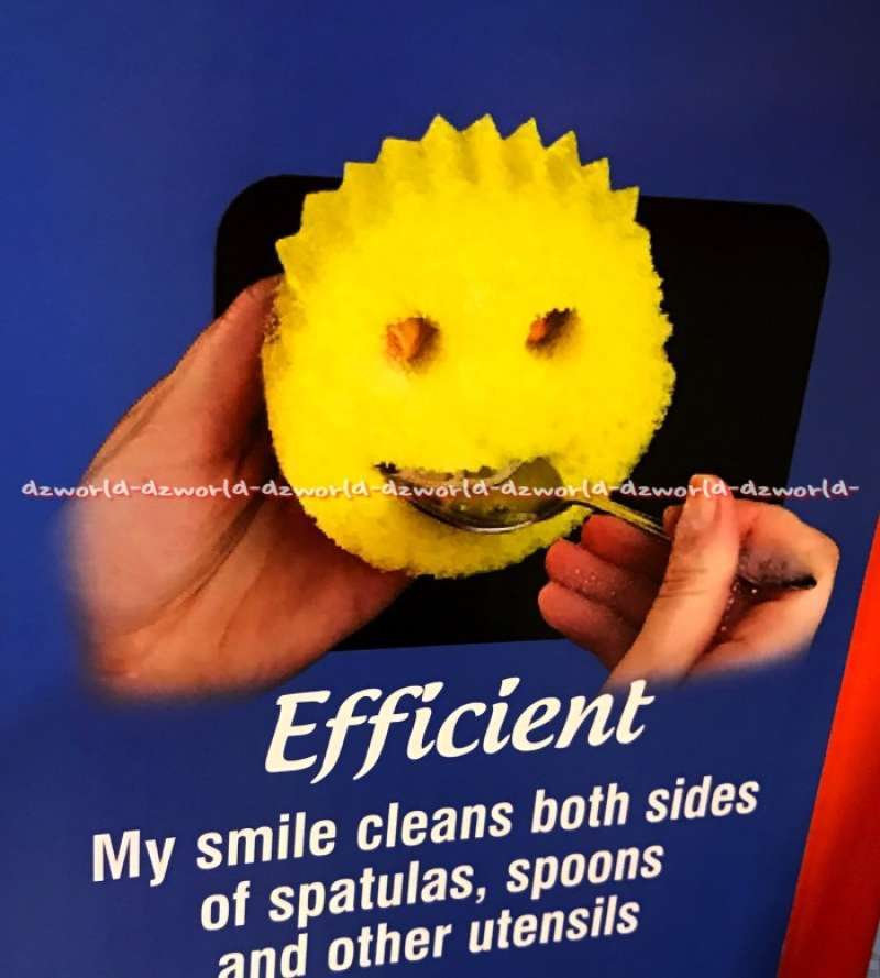 Jual Scrub Daddy Original Sponge Spon Pembersih Serbaguna Desain Smile ...