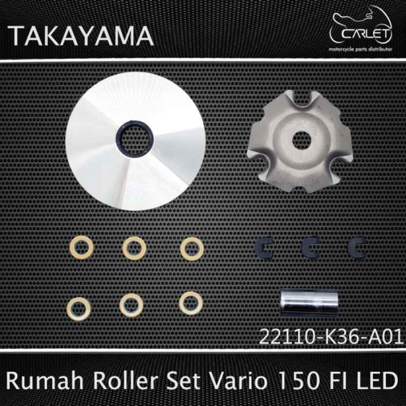 Promo Takayama Rumah Roller Assy Vario 150 Fi Led Diskon 23% Di Seller Zabimaru Store - Kebon ...