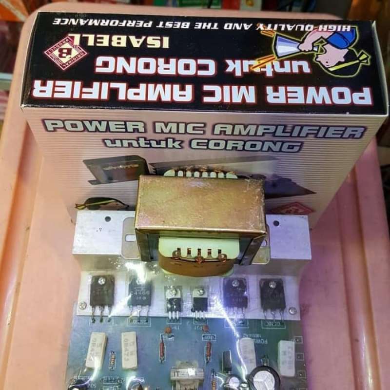 Promo Kit Power Amplifier Mic Corong 200watt + Ot Kit Ampli Toa + Trafo ...