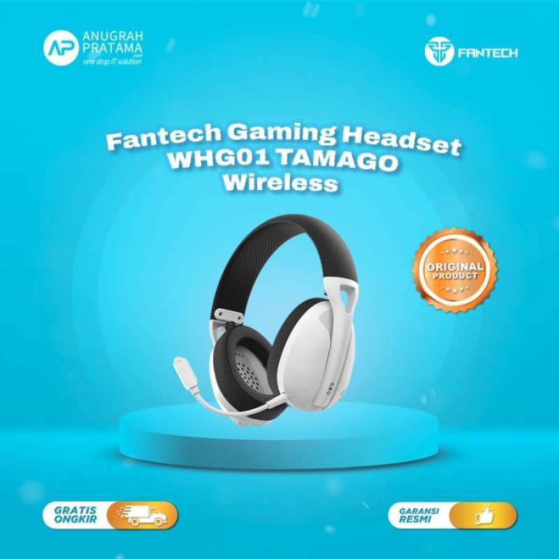 Jual Fantech Tamago Whg01 Wireless Bluetooth Headset Headphone Di ...