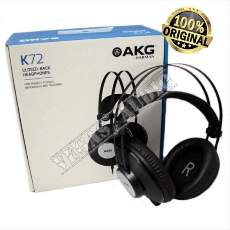Promo Akg K72 Professional Closed Back Monitor Studio Headphone ... Promo Akg K72 Professional Closed Back Monitor Studio Headphone ...