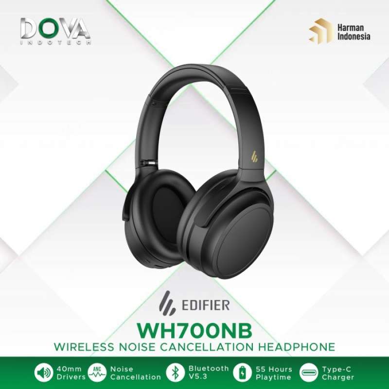 Promo Edifier Wh700nb Wireless Stereo Anc Over-ear Headphone Diskon 23% ...