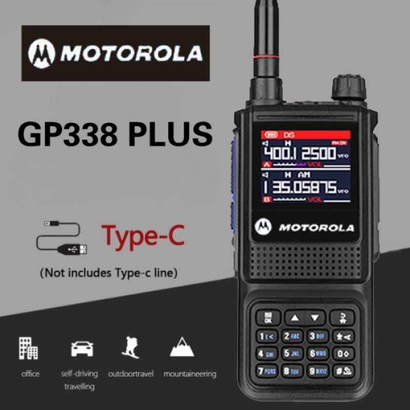 Promo Motorola Ht Gp338 Plus Walkie-talkies 15w High-power 6800mah ...