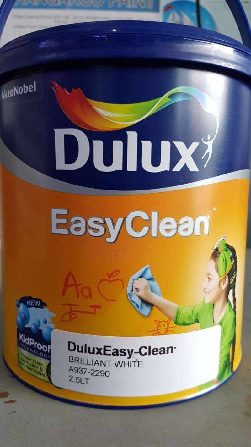Promo 100% Produk Ori Dulux Easy Clean 1501/2290 Putih Cat Tembok Dalam ...