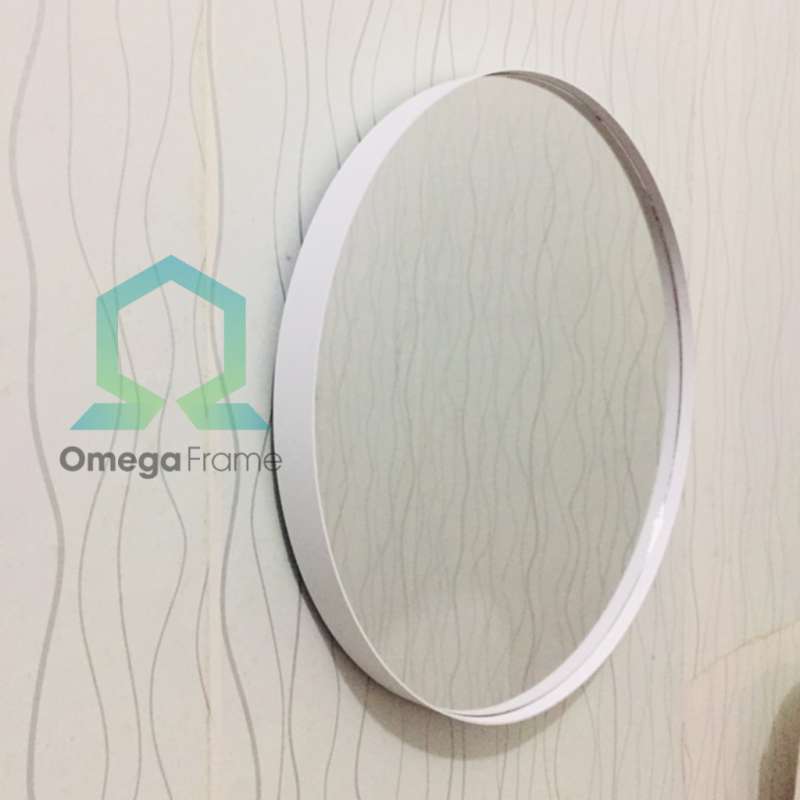 Promo Cermin Dinding Bulat Gantung/tempel Cermin Bundar 30cm Diskon 33% ...