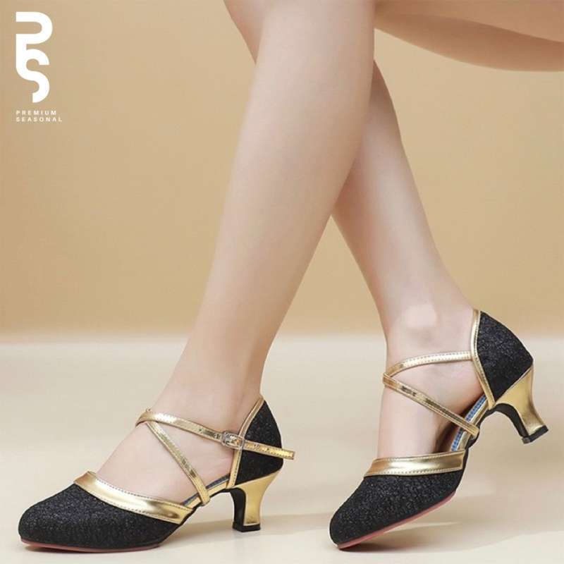 Promo Milan - Sepatu Heels Line Dance Latin - Empuk Dan Nyaman Diskon ...