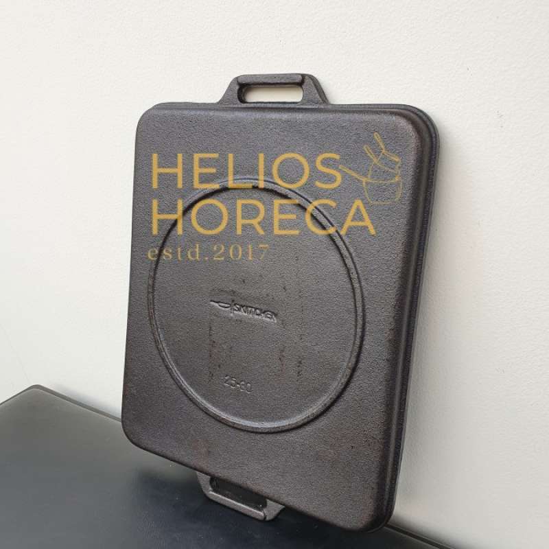 Promo New Skitchen Berlin Pan Small Panggangan Besi Cor Cast Iron Grill ...