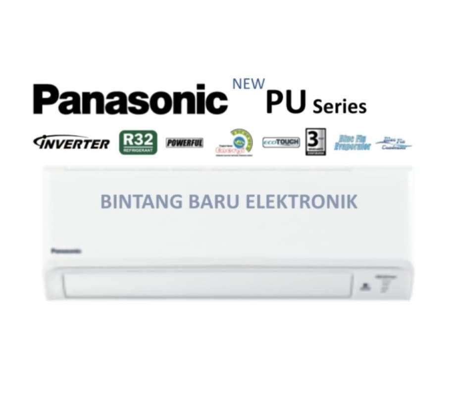Promo Ac Standard Inverter Panasonic Cs/cu-pu18xkj 2pk 2 Pk R32 Eco Mode Diskon 23% Di Seller ...