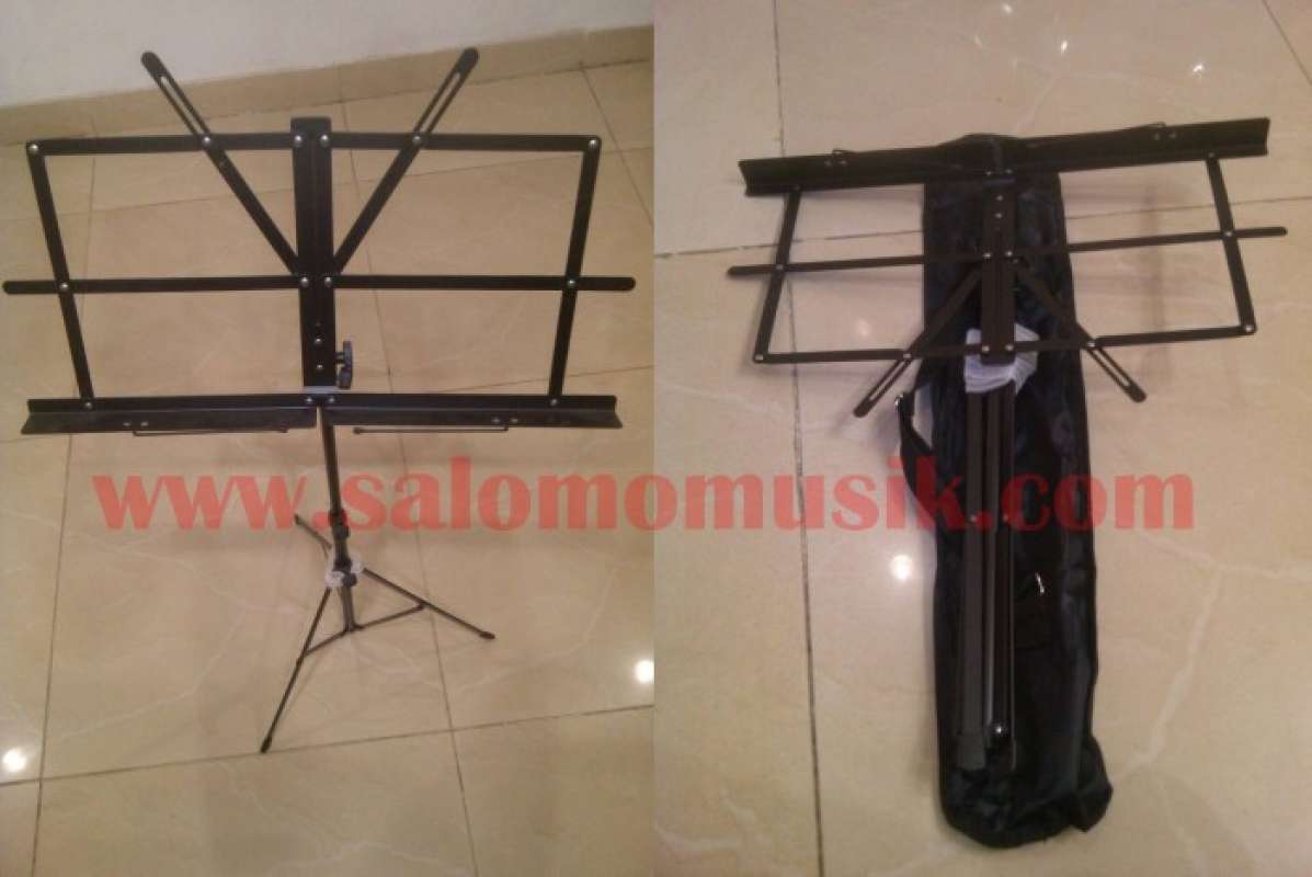 Jual Stand Partitur Patitur Buku Alquran Alkitab Multifungsi + Bag Di ...