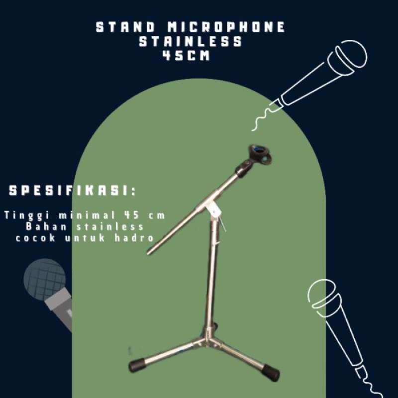 Jual Stand Microphone Stainless 45 Cm Di Seller Sunshop - Cengkareng Timur, Kota Jakarta Barat ...