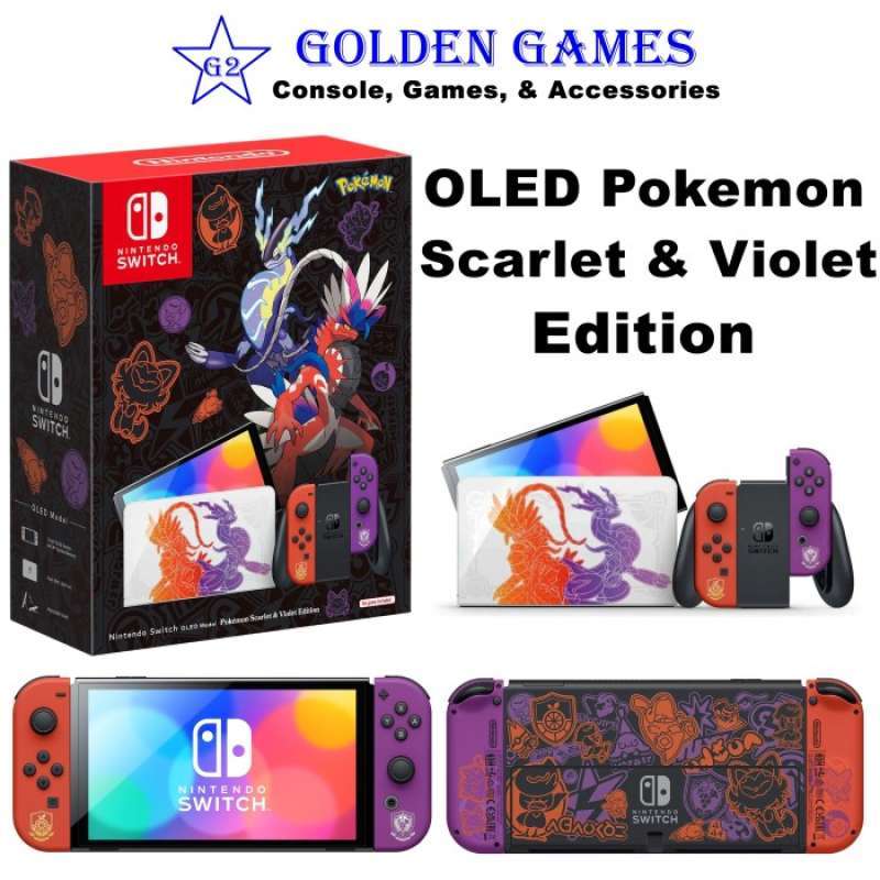 Jual Console Nintendo Switch Oled Pokemon Scarlet & Violet Edition Di Seller Zenin - Cengkareng ...