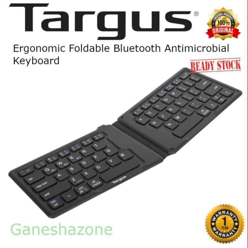 Jual Targus Ergonomic Foldable Bluetooth Antimicrobial Keyboard Di ...
