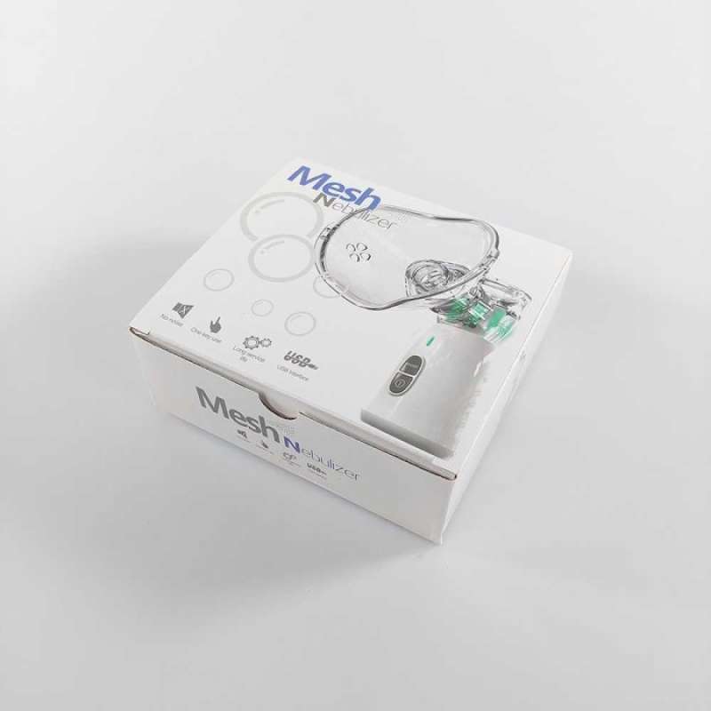 Promo Ori Portable Mesh Nebulizer Alat Uap Bantu Pernafasan Asma ...