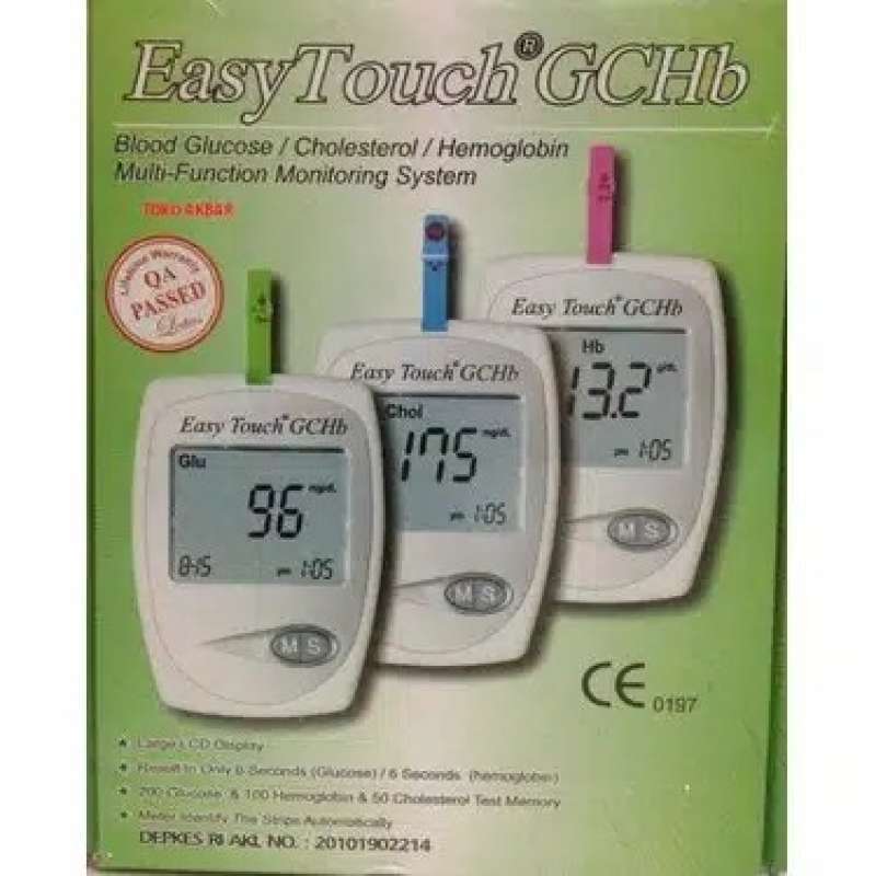 Promo Alat Easy Touch Hb/ Alat Cek Hemoglobin / Alat Cek Gula Darah ...