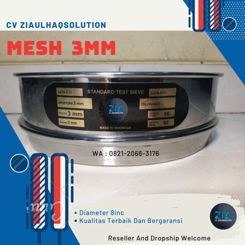 Promo Saringan Sieve Ukuran Mesh 3mm Diskon 33% Di Seller Virgo Storee ...