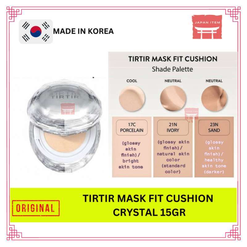 Jual Tirtir Mask Fit Crystal Mesh Cushion 15gr Di Seller Sweet Shop - Cengkareng Timur, Kota ...
