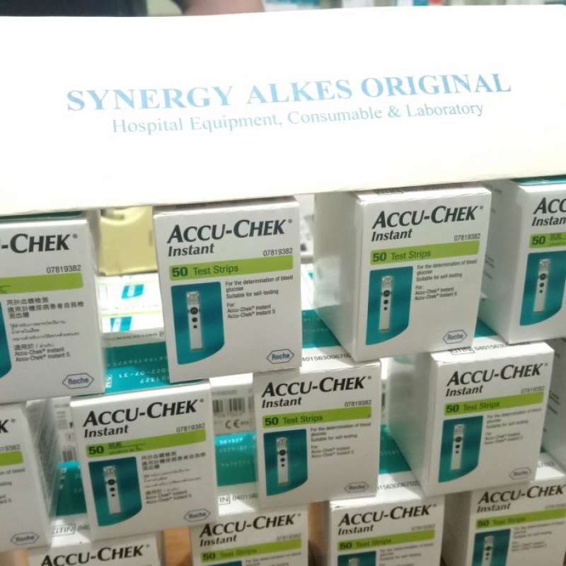 Promo Accu Chek Instant 50 Strip Gula Diskon 33% Di Seller Desa ...