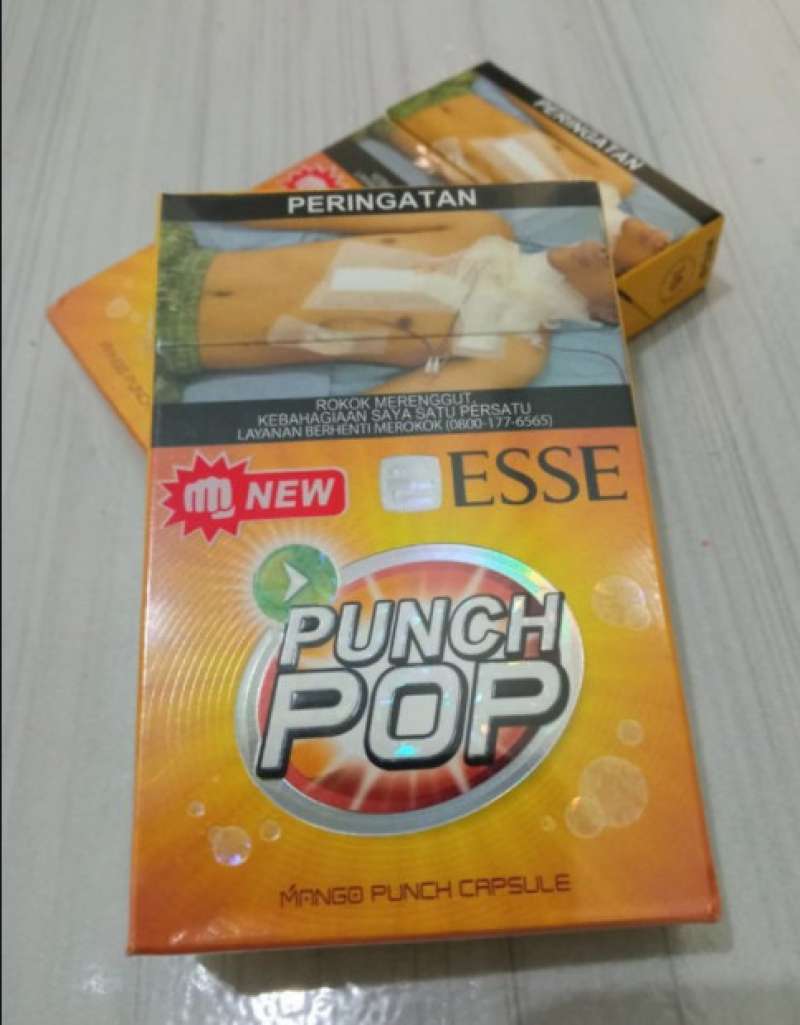 Promo Rokok Esse Punch Pop Isi 16 Btg 1 Slop Diskon 33% Di Seller Lucky ...