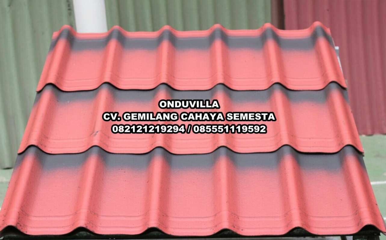 Jual Onduvilla Painted / Atap Bitumen Selulosa / Atap Aspal - Ebony ...