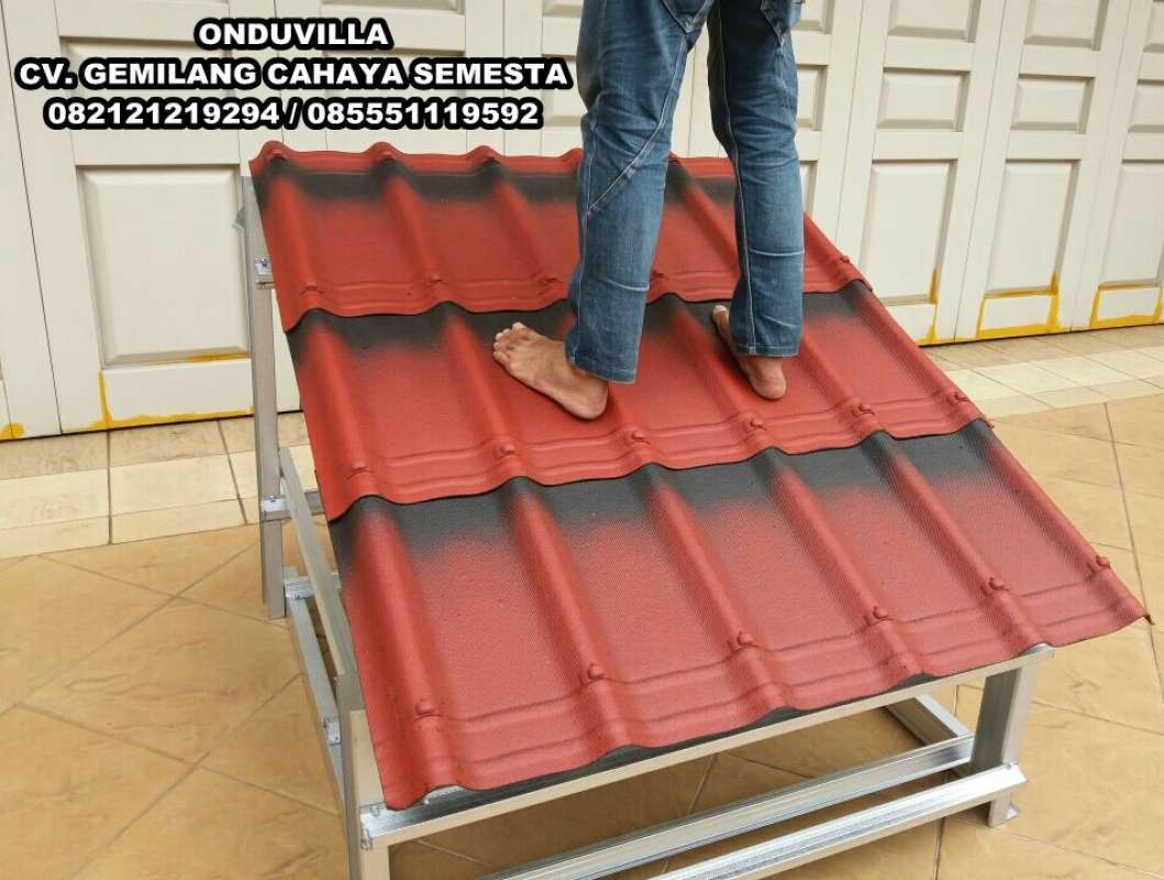 Jual Onduvilla Painted / Atap Bitumen Selulosa / Atap Aspal - Ebony ...