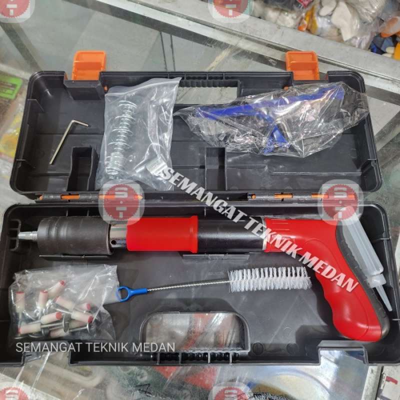 Jual Nail Gun Paku Tembak Beton Tembok Mini Boset Ramset Stampset Gun ...