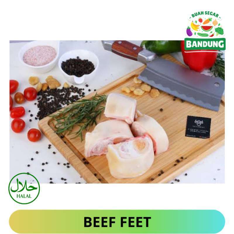 Jual Beef Feet | Kaki Sapi Potong | 1kg Di Seller Bandung Buah Segar ...