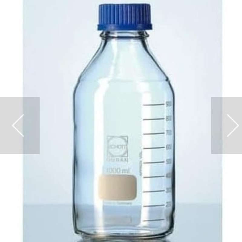 Promo Laboratory Bottle 2000 Ml Duran. Botol Lab Tutup Biru 2l Duran ...