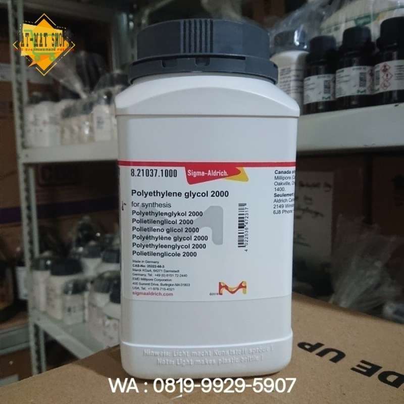 Promo Polyethylene Glycol 2000 For Synthesis 1 Kg - Merck /sigma ...