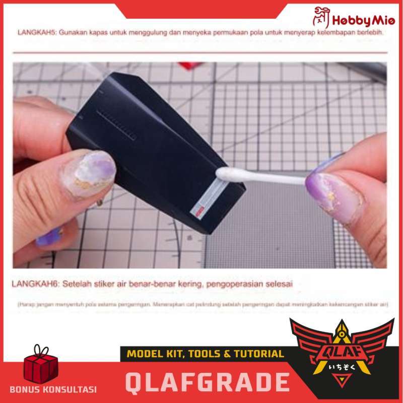 Jual Water Decal Vol 6 - 003 Uv Red Hobby Mio - High Res. Water Slide ...