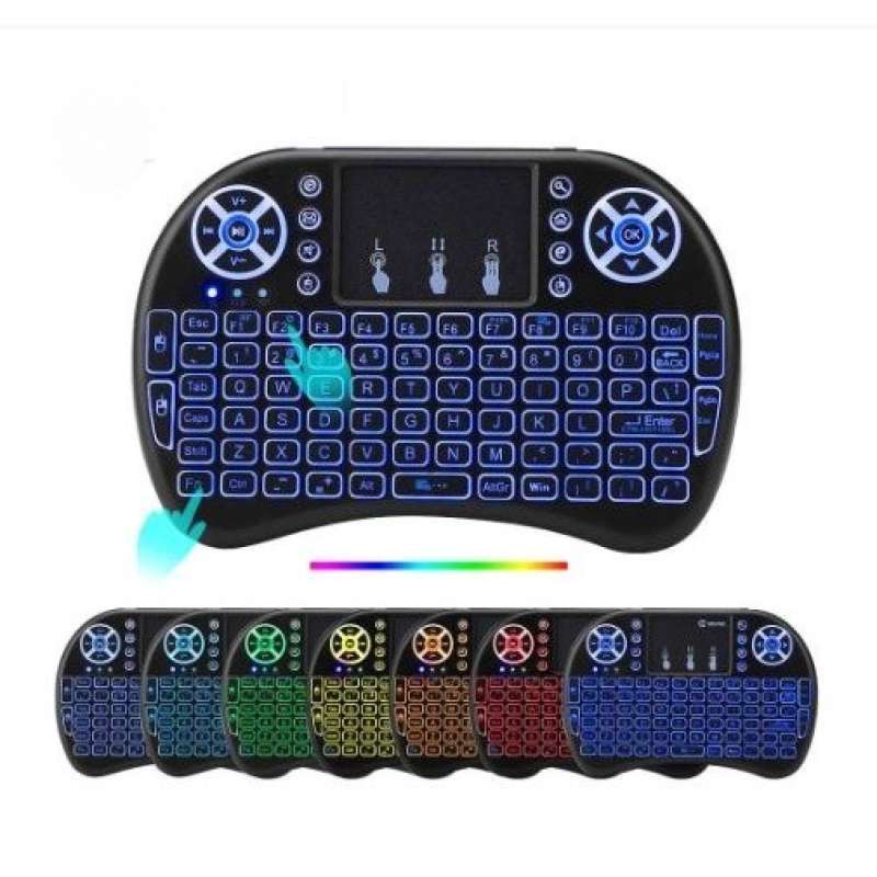 Jual Keyboard I8 Mini Keypad Wireless Touchpad For Pc Android Tv ...