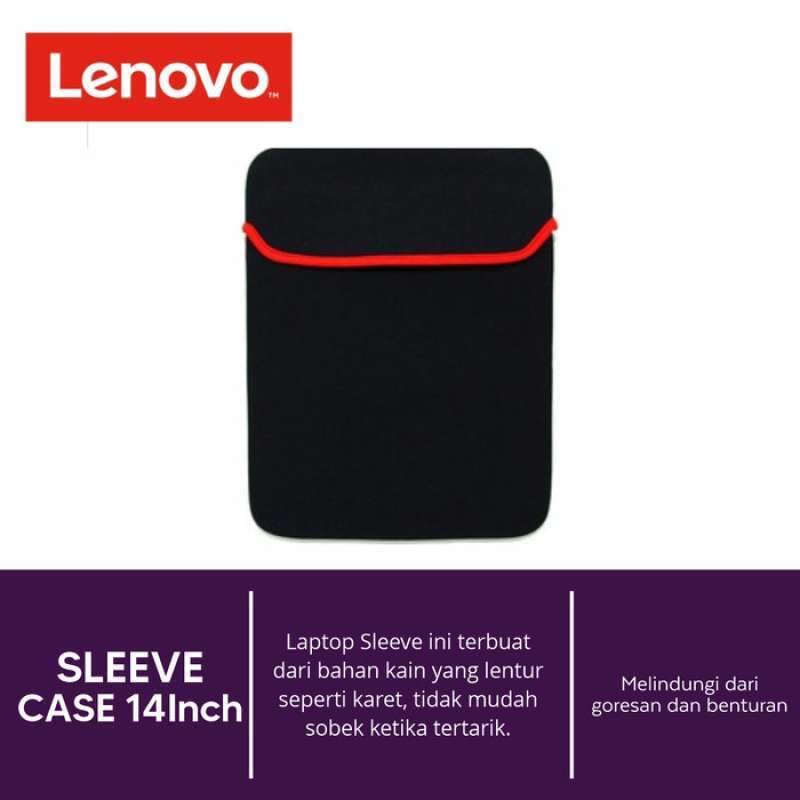 Jual Sleeve Laptop Ideapad Slim 3 Thinkbook Thinkpad 14 Inch Hitam Di Seller Velvet Store