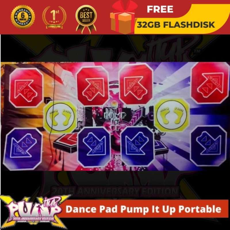 Jual Dance Pad Pump It Up Portable (double) Tema Sound Di Seller Sweet ...