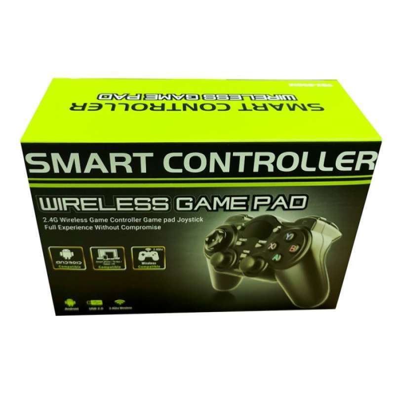 Jual Joystick Stik Wireless 2.4ghz Gamepad For Smart Tv, Android & Pc ...