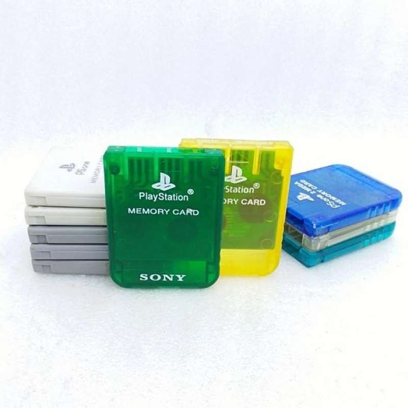 Jual Memory Ps 1 / Memori Card Game Playstation 1 Psx Ps One Mc Ps1 ...