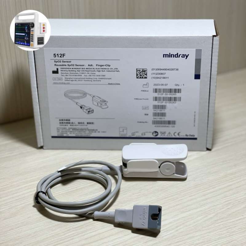 Promo Spo2 For Mindray Adult Finger Sensor 512f Diskon 33% Di Seller ...