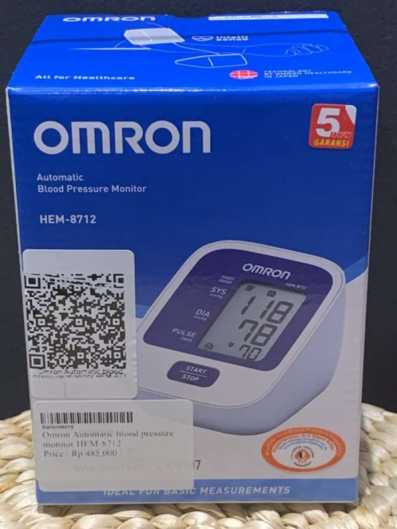 Promo Omron Digital Tensimeter Hem 8712 Diskon 33% Di Seller Lucky ...