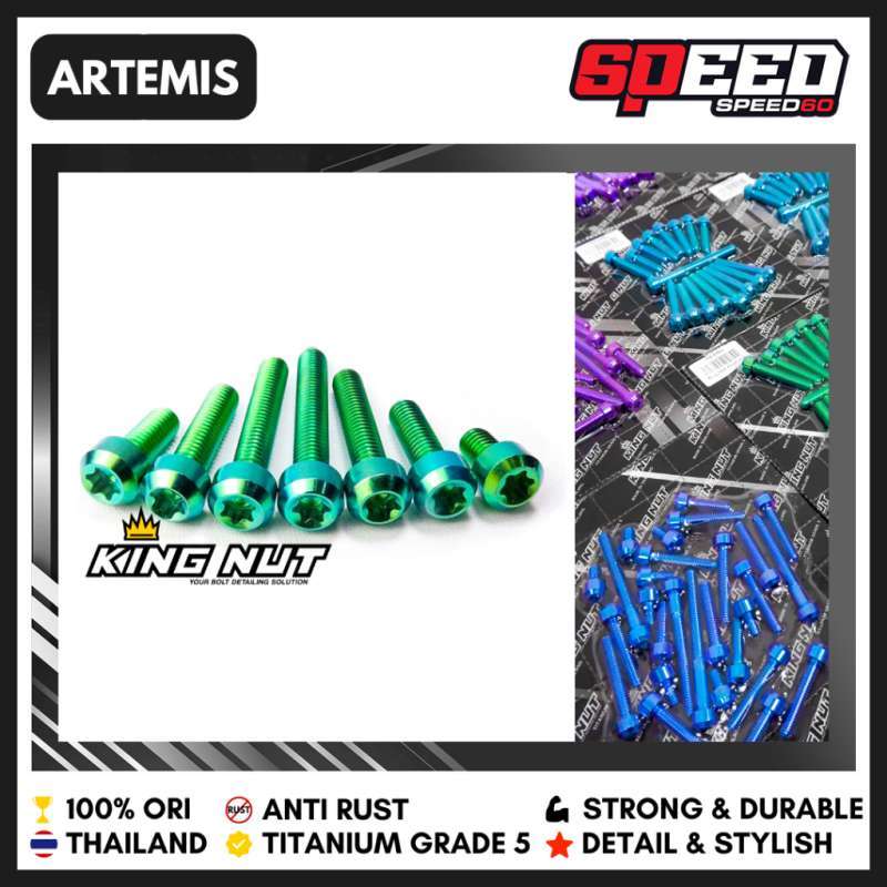 Jual Baut Full Set Honda Vario 160 Baut Titanium Grade 5 Thailand King ...