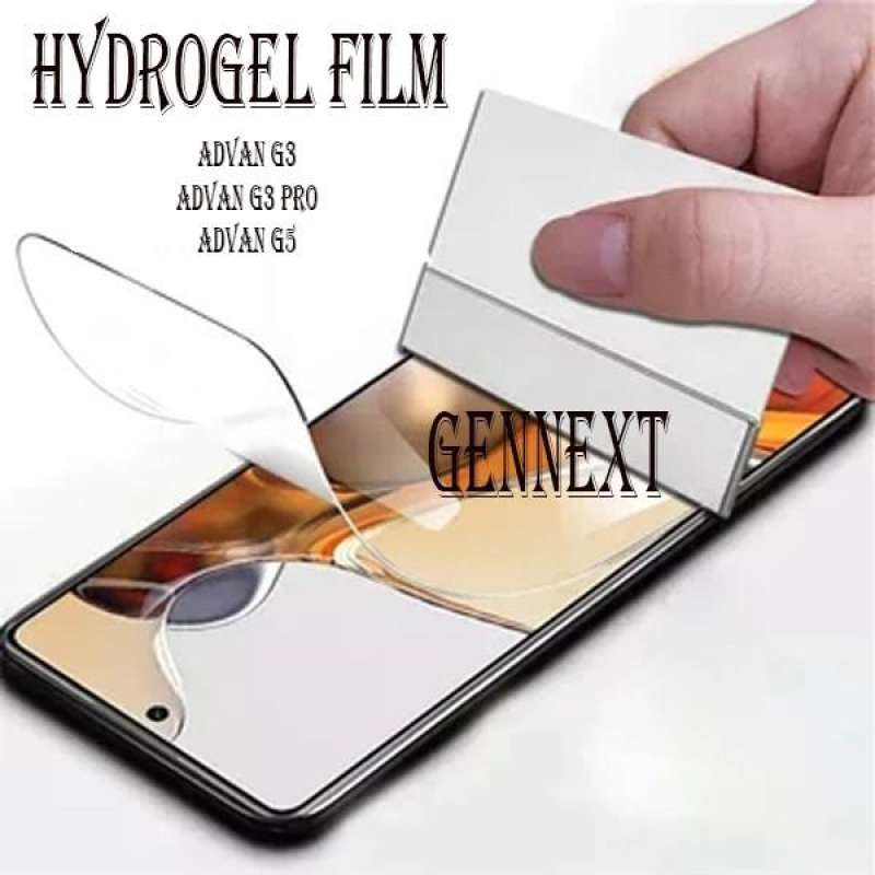 Jual Anti Gores Jelly Hydrogel Advan G3 G3pro G5 G9 G9pro Pro Full Screen - Advan G3 Depan ...