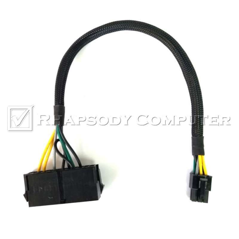 Jual Kabel Power Supply Atx 24 Pin To 6 Pin Adapter For Dell 3060 5050 ...